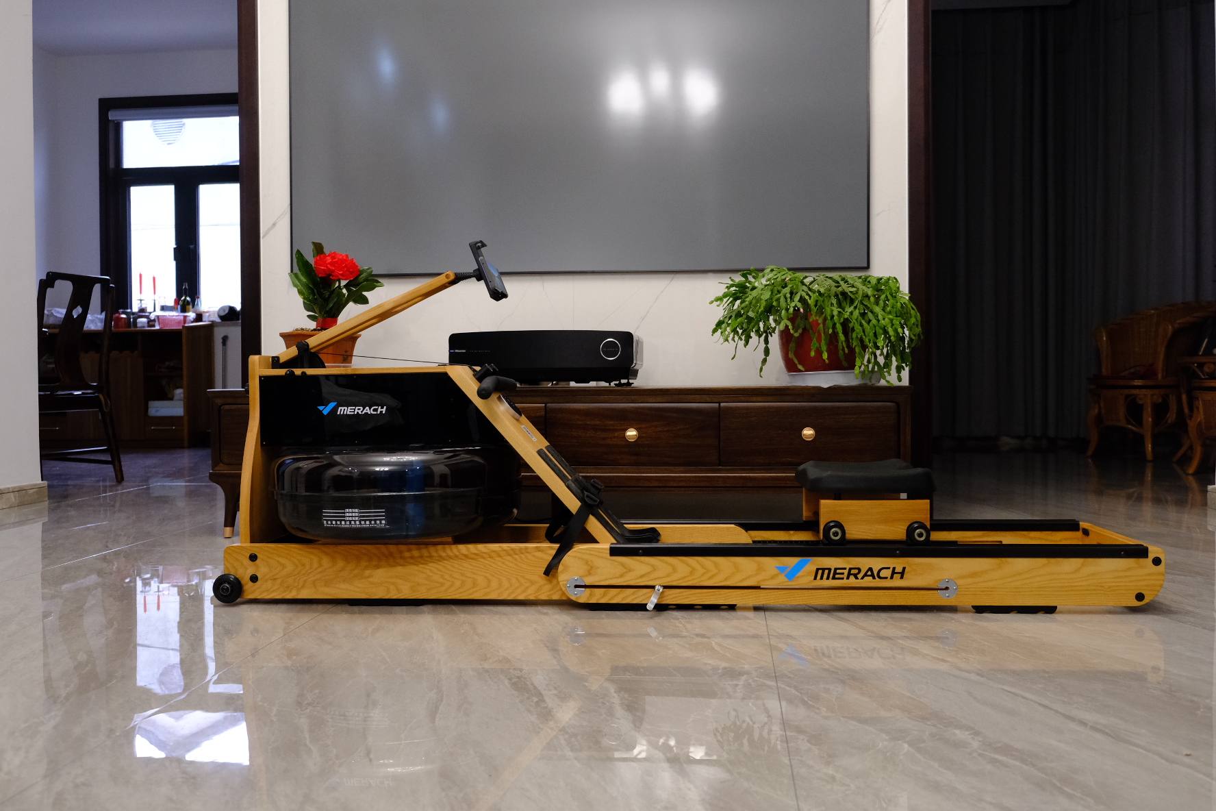 Merrick - super fat burning water magnetic double resistance rowing ...