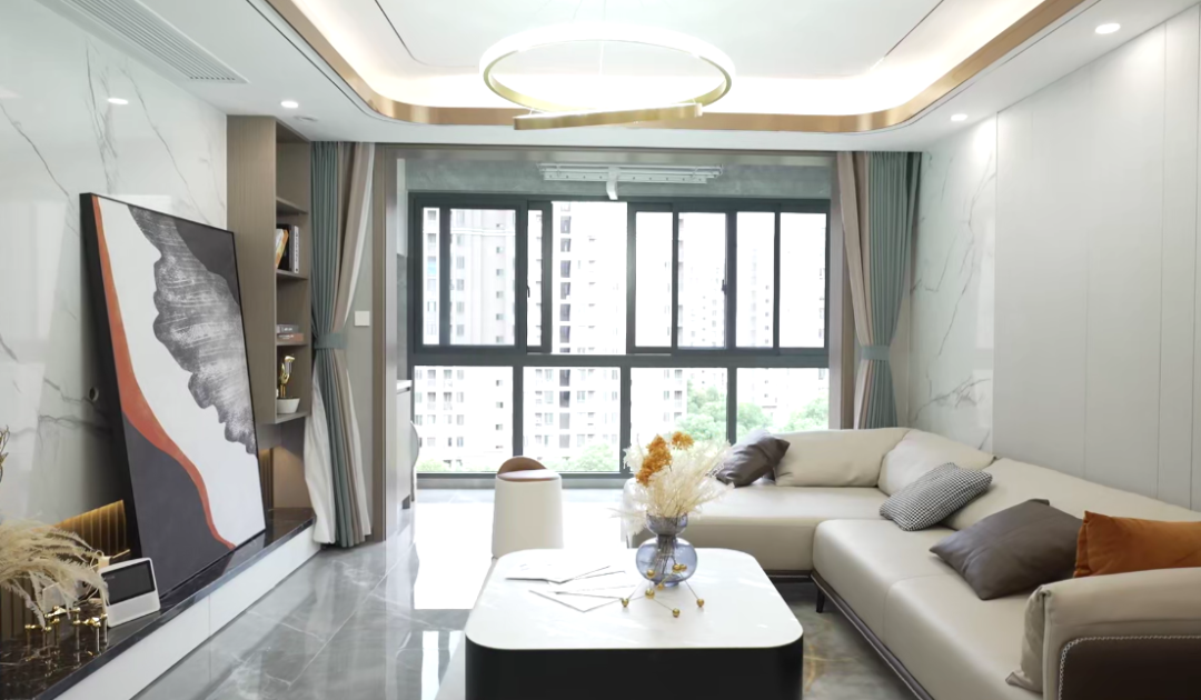 Baoshan 120 square meters of modern simplicity - iMedia