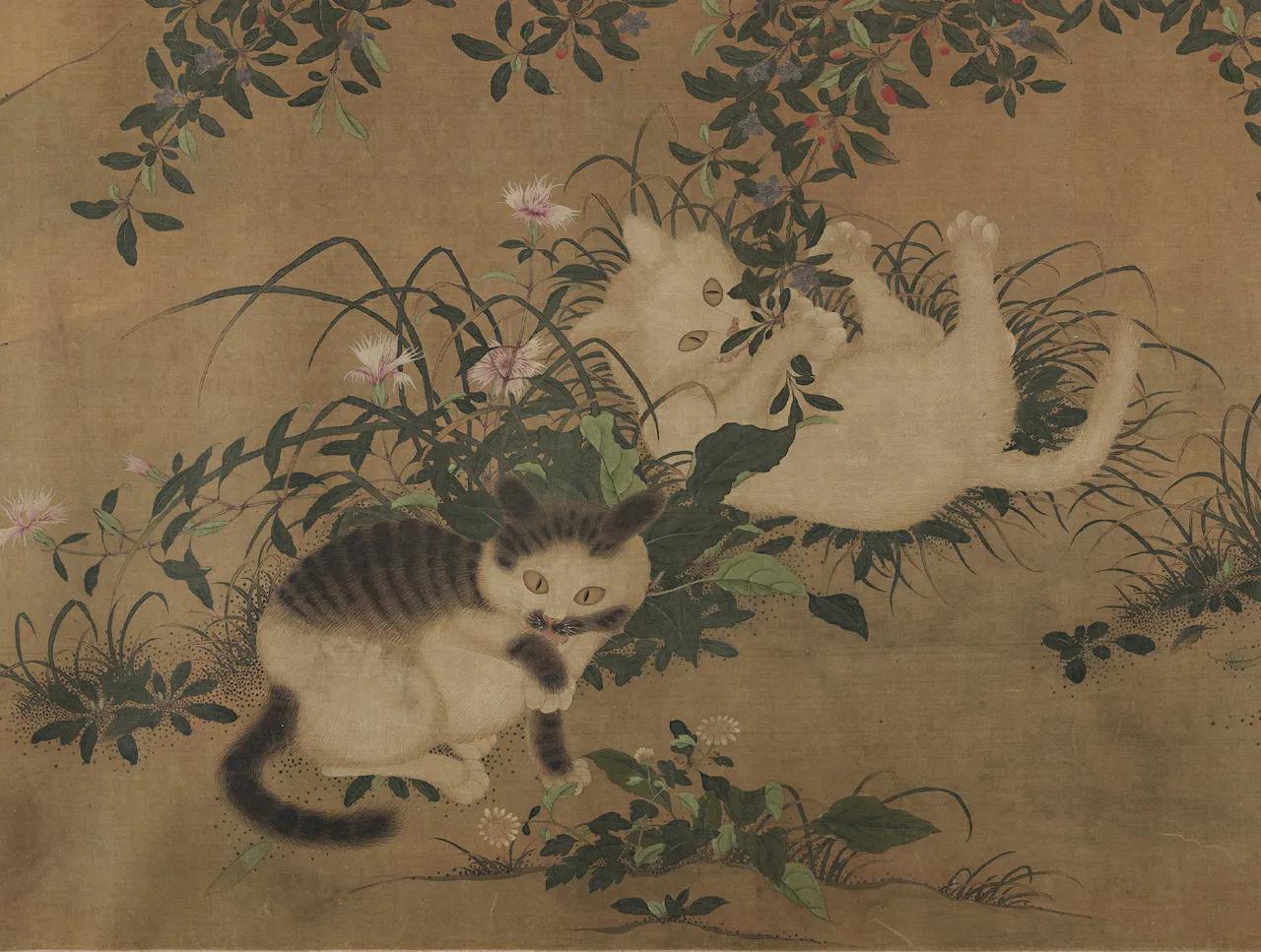 The Spring of the Royal Cat - Zhu Zhanji's "Picture of Spring in ...