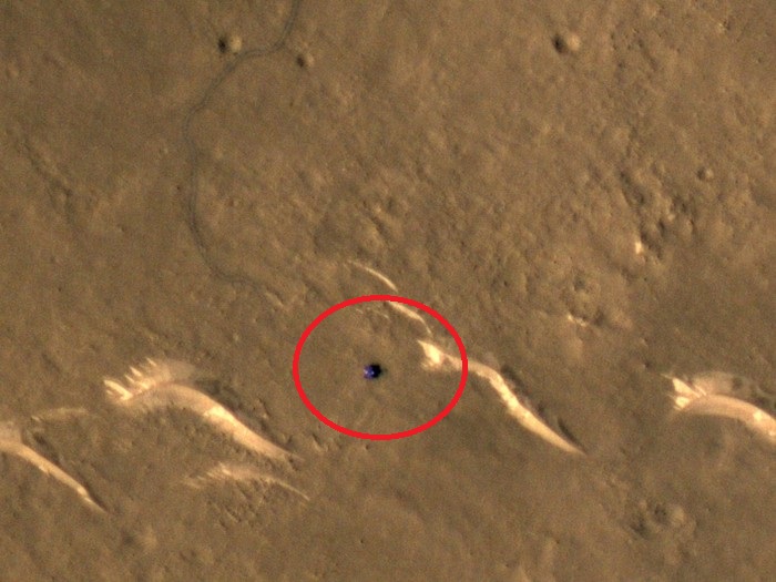 Tianwen-1 photographed the Perseverance Mars rover, responding to the ...