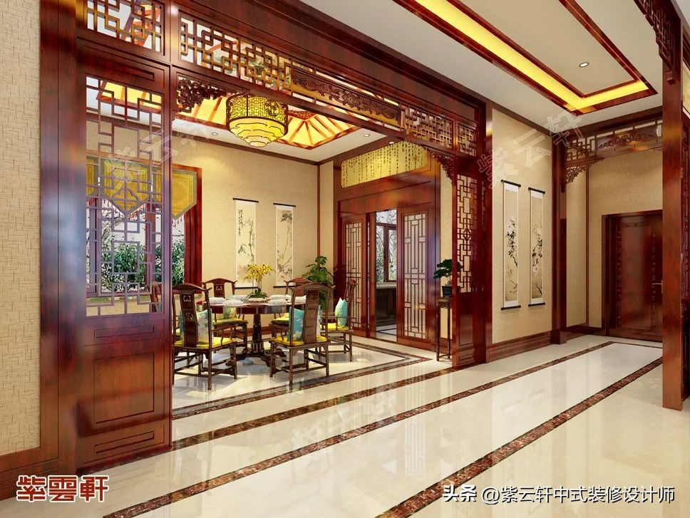 A Feast of Chinese Aesthetics, Jinzhou Classical Style Home Decoration ...