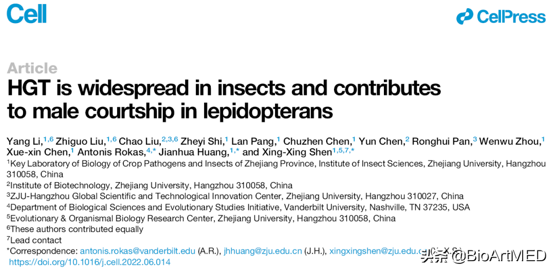 Horizontal gene transfer is widespread in insect genomes and enhances ...