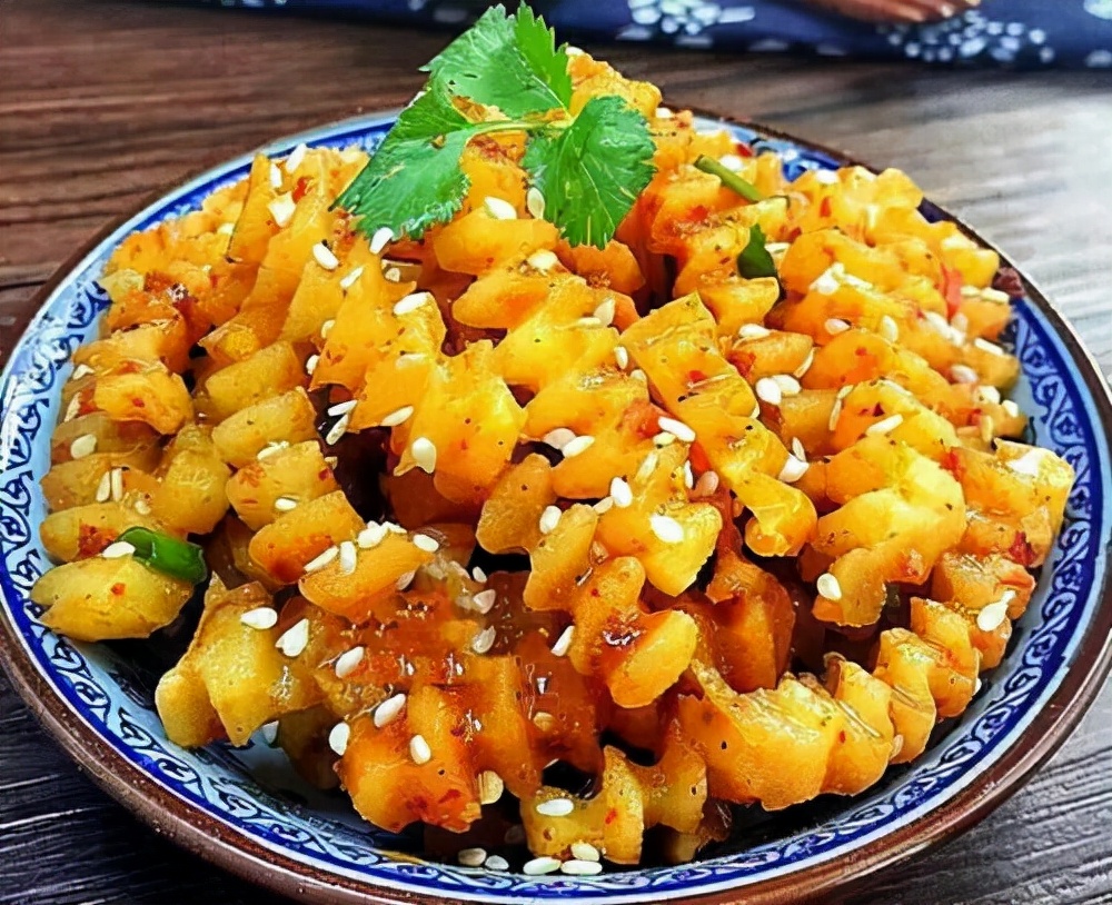 Sichuan specialty snacks, wolf teeth potatoes - iNEWS