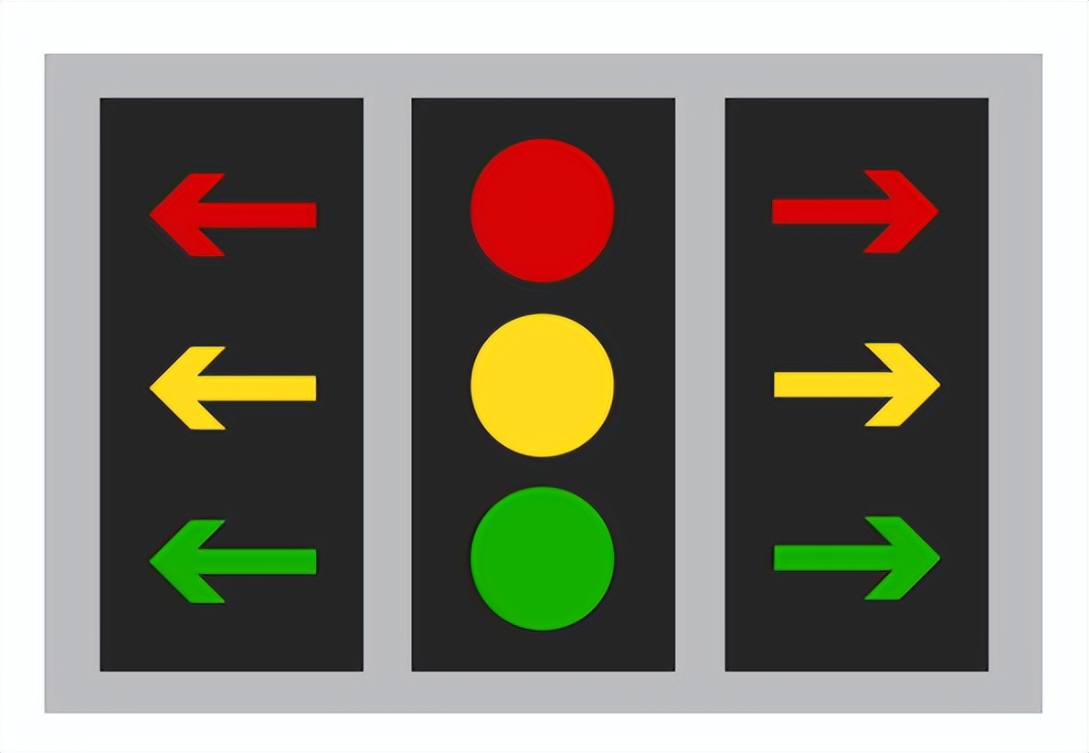 The new version of the traffic light design is "exploded"!Not really ...