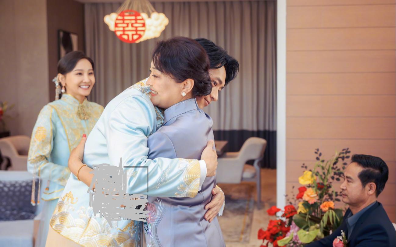 The scene of Wei Chen's wedding was exposed, and the bride Yu Wei's ...