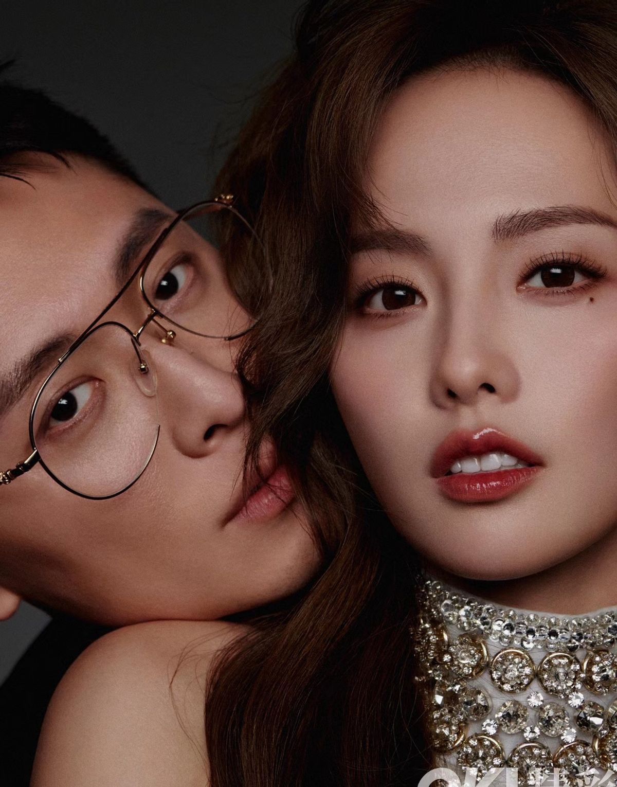 Wealthy couple ceiling!The latest look of Zhang Jiani and his wife is a ...
