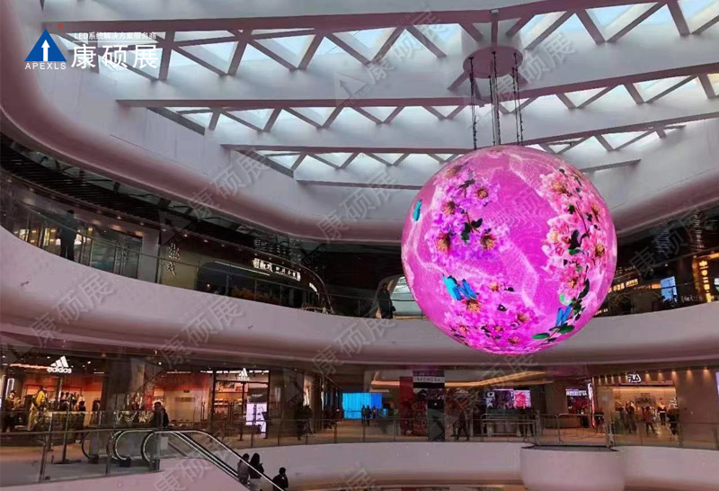 These 5 cases of large-scale LED spherical screens beyond the industry ...