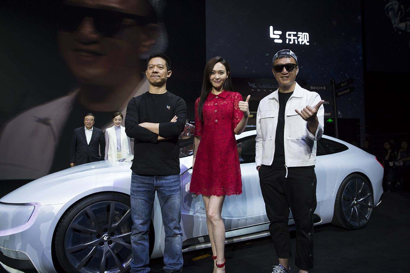 With a cost of 40 billion, the first Faraday FF91 has arrived in ...