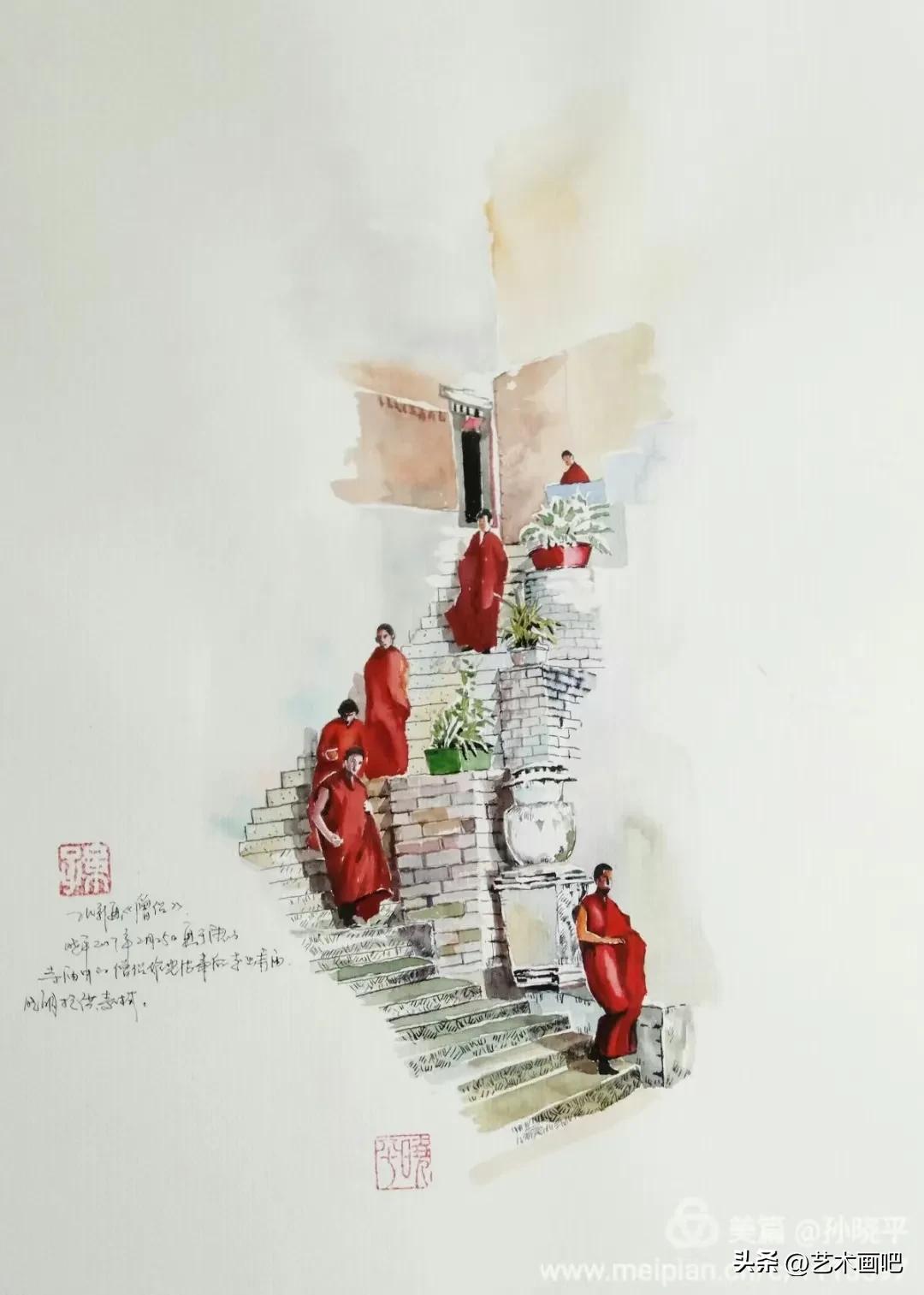 Appreciation of the works of painter Sun Xiaoping - iMedia