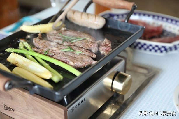 The first experience of making teppanyaki at home, clean, hygienic and ...