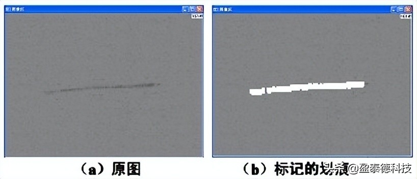 Machine vision mobile phone cover glass surface scratch screen printing ...