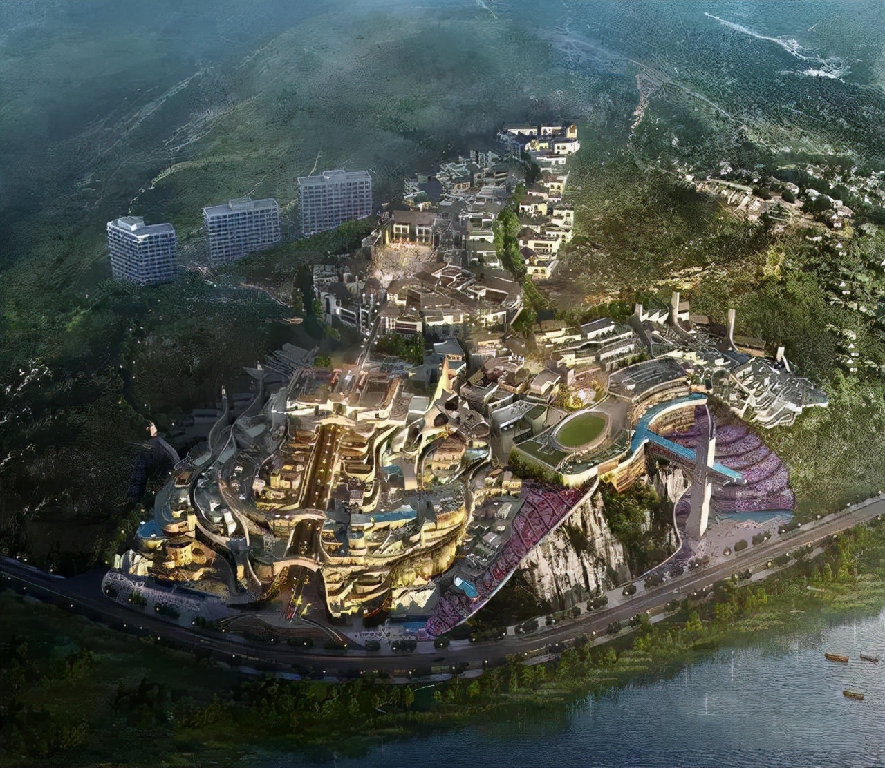 How did the Chinese version of Santorini, the ideal state of Dali ...