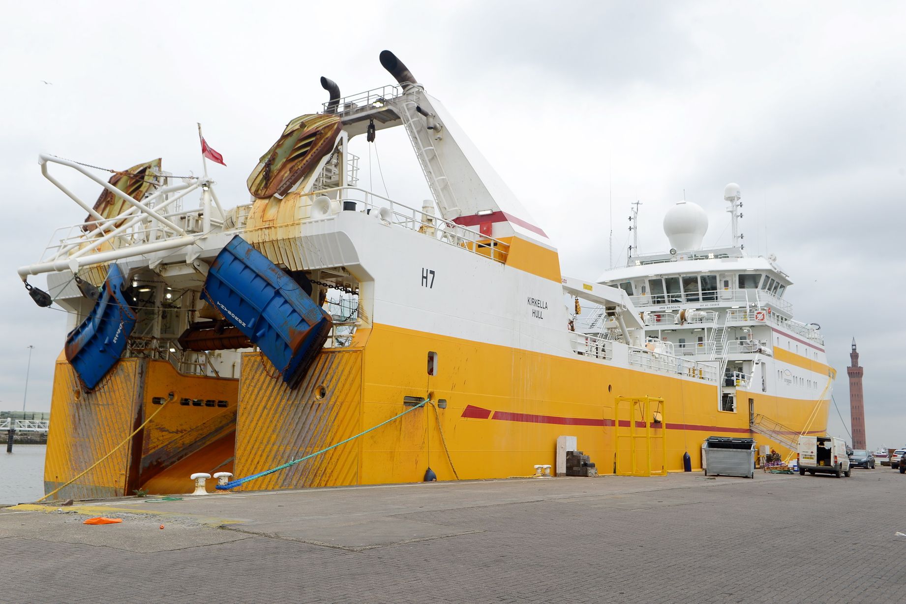 The world's most advanced trawling shrimp fishing boat, went to sea to ...