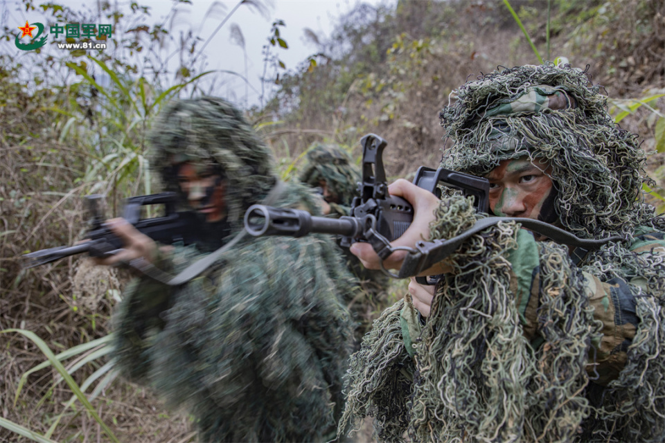 Temper elite soldiers! Armed police special operations reconnaissance ...