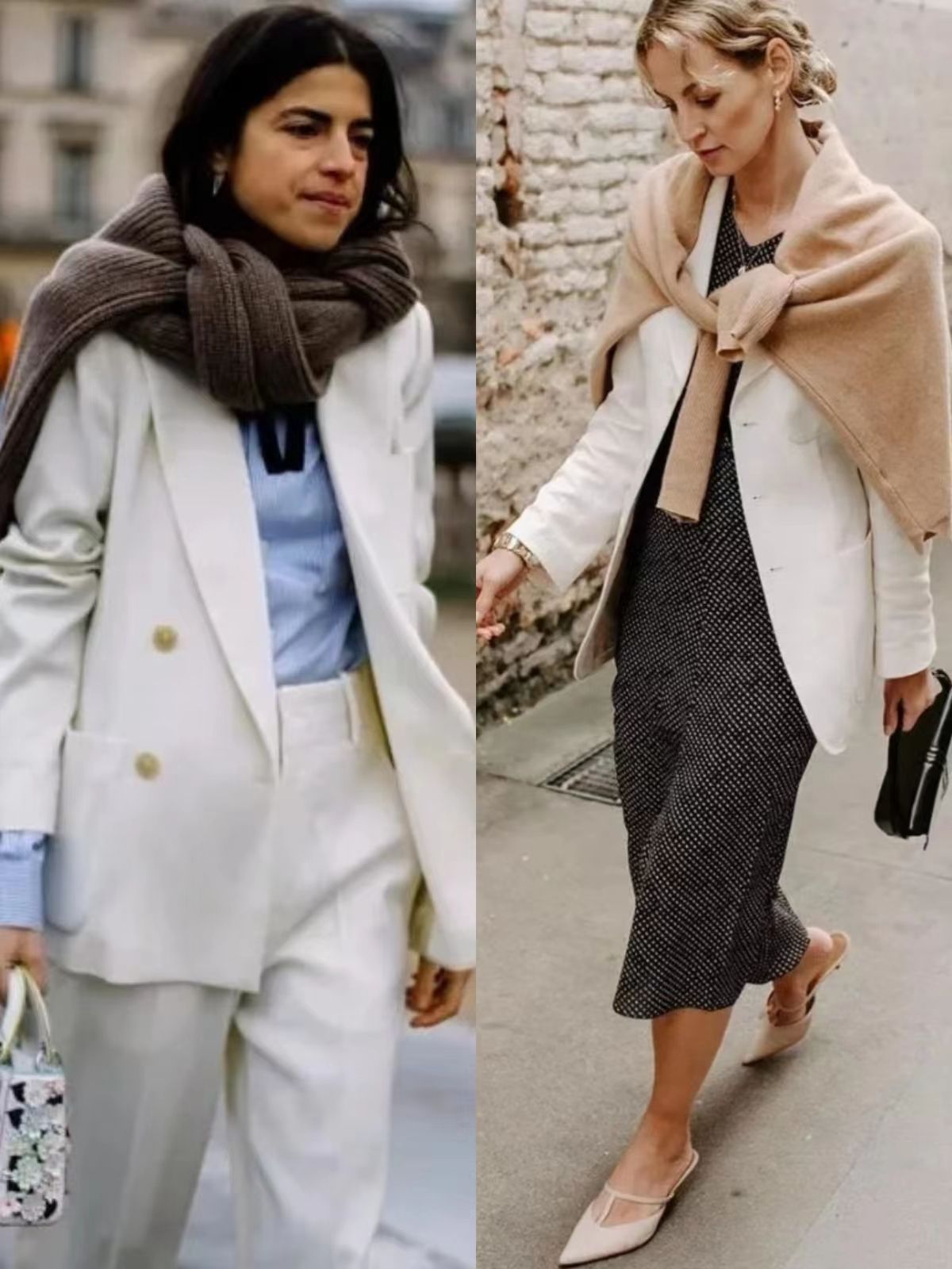Why in the fall, minimalist bloggers don't love gold, but shawls?After ...