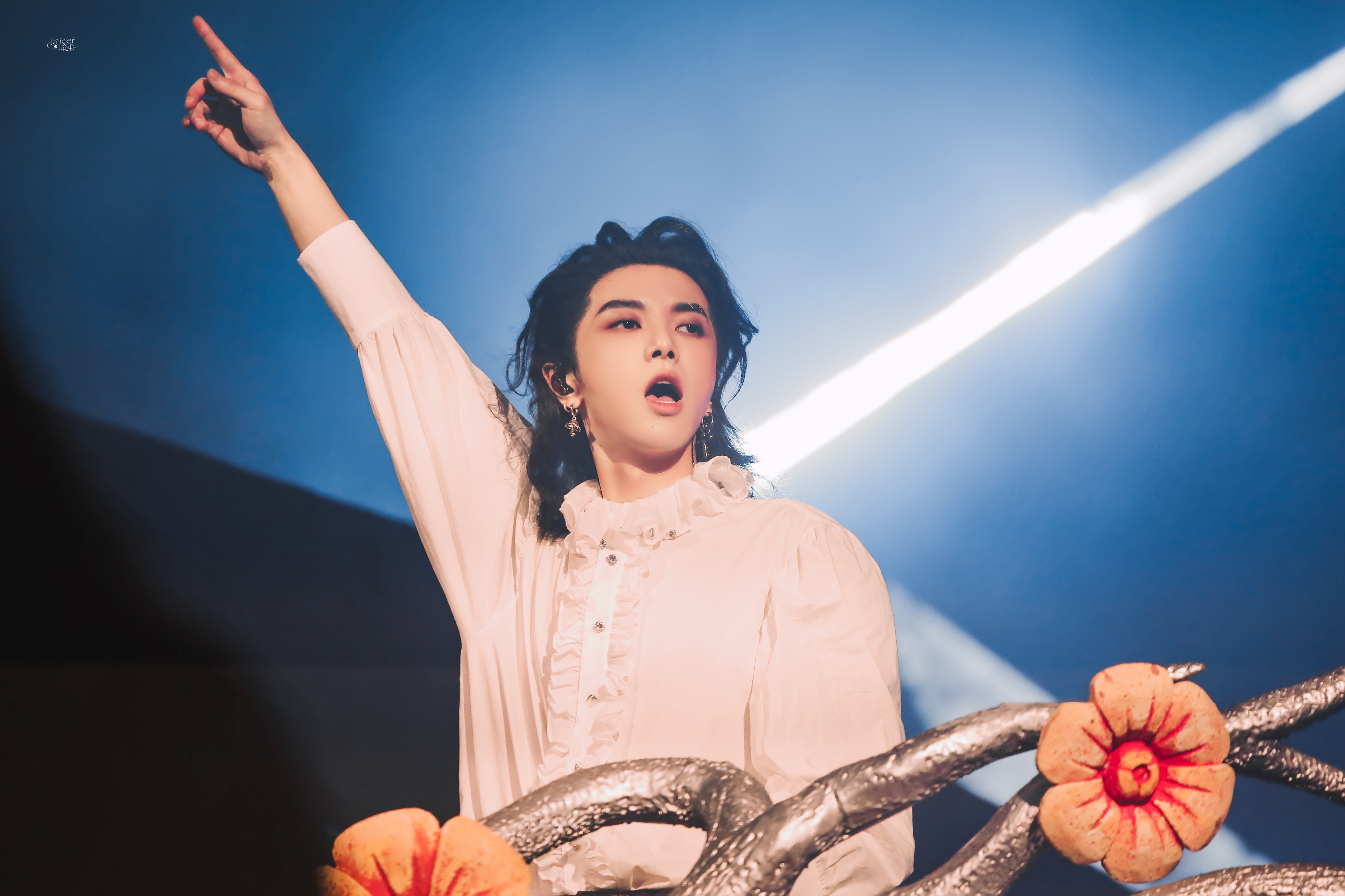 Dream come true!Hua Chenyu played a live disc at the Spring Flower Fair ...