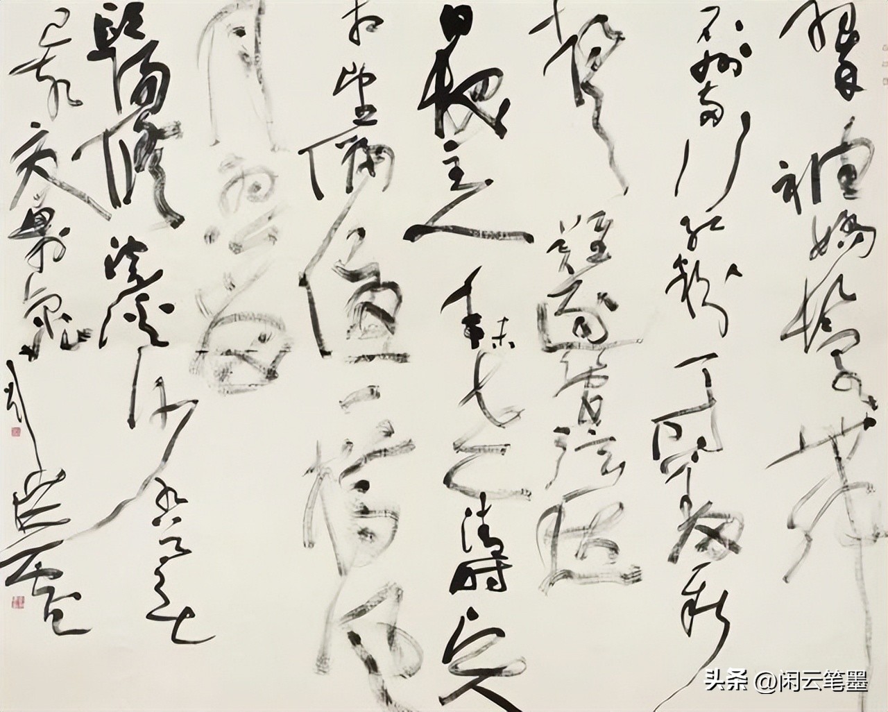 Mr. Liu Hongbiao's fifteen calligraphy works are appreciated, the ...