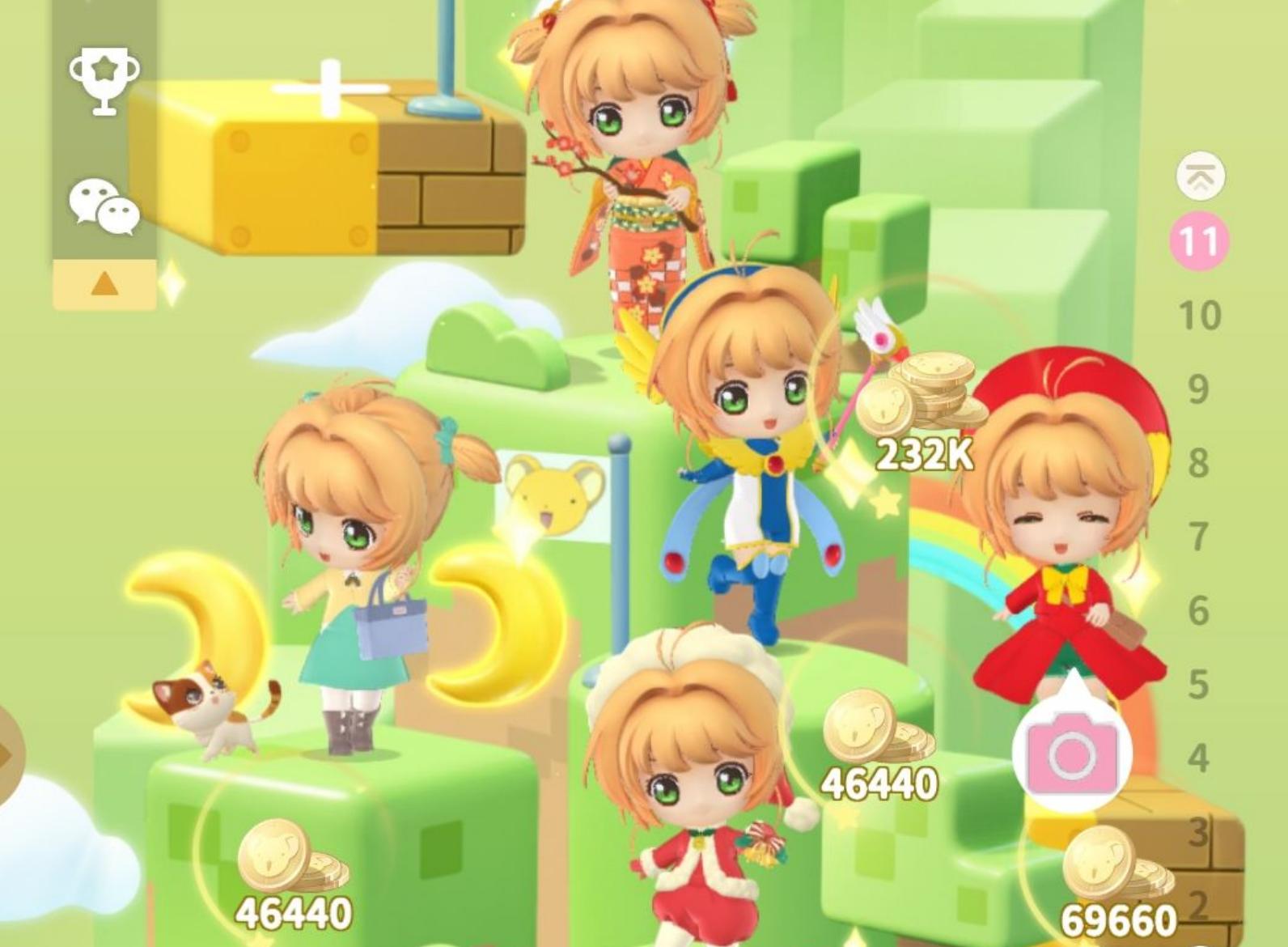 "Cardcaptor Sakura Transparent Card Chapter" genuine IP mobile game is ...