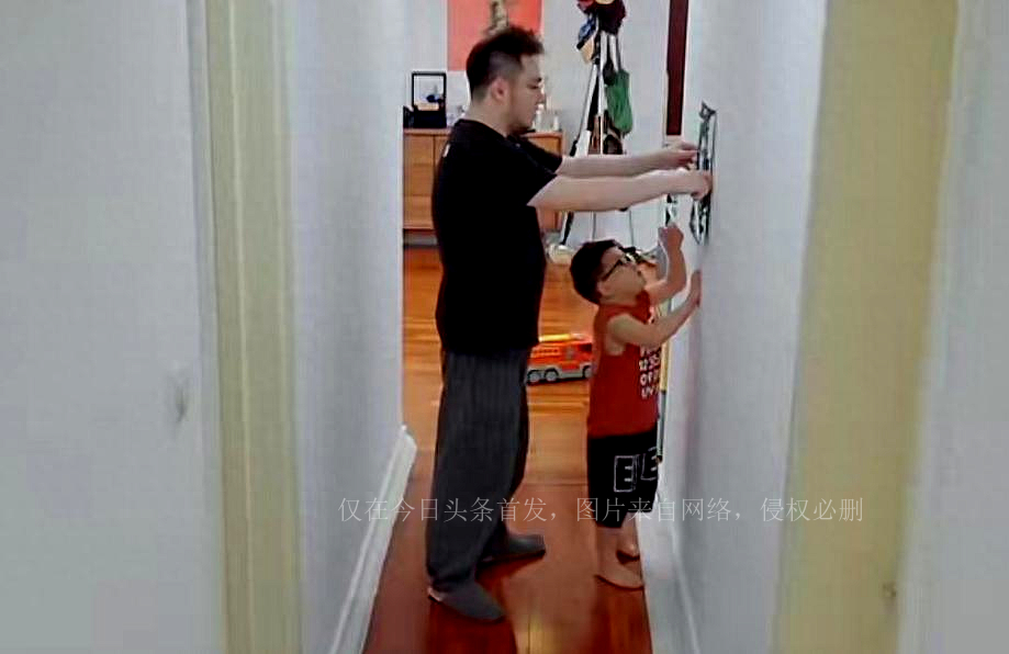 Song Dandan's 4-year-old grandson rarely shows up. He is covered in ...