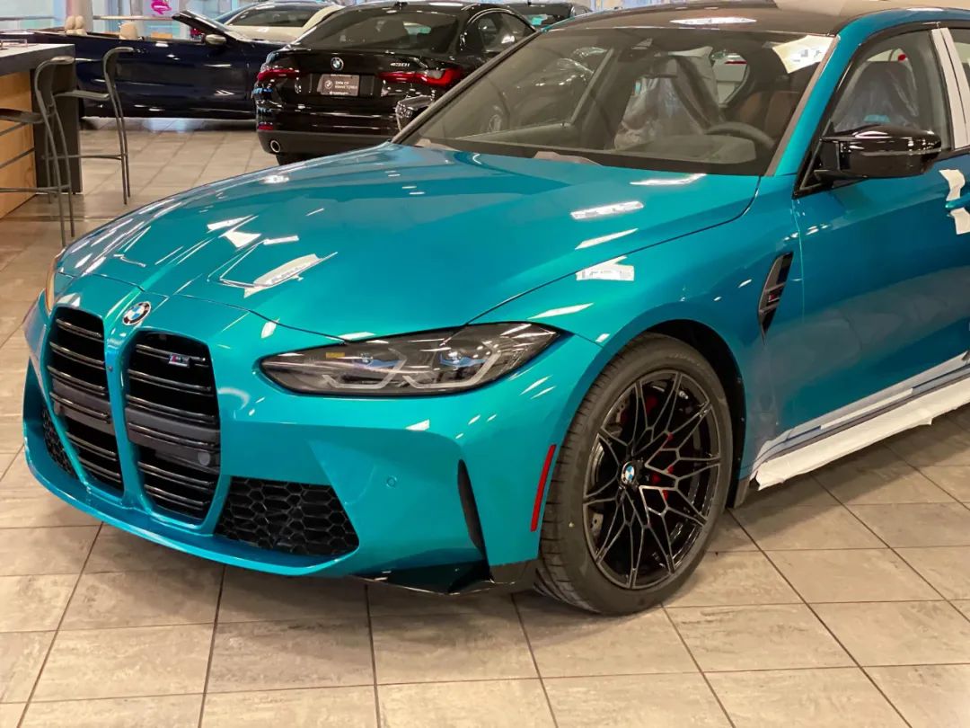 Atlantis blue G80 M3, this color is too beautiful - iNEWS