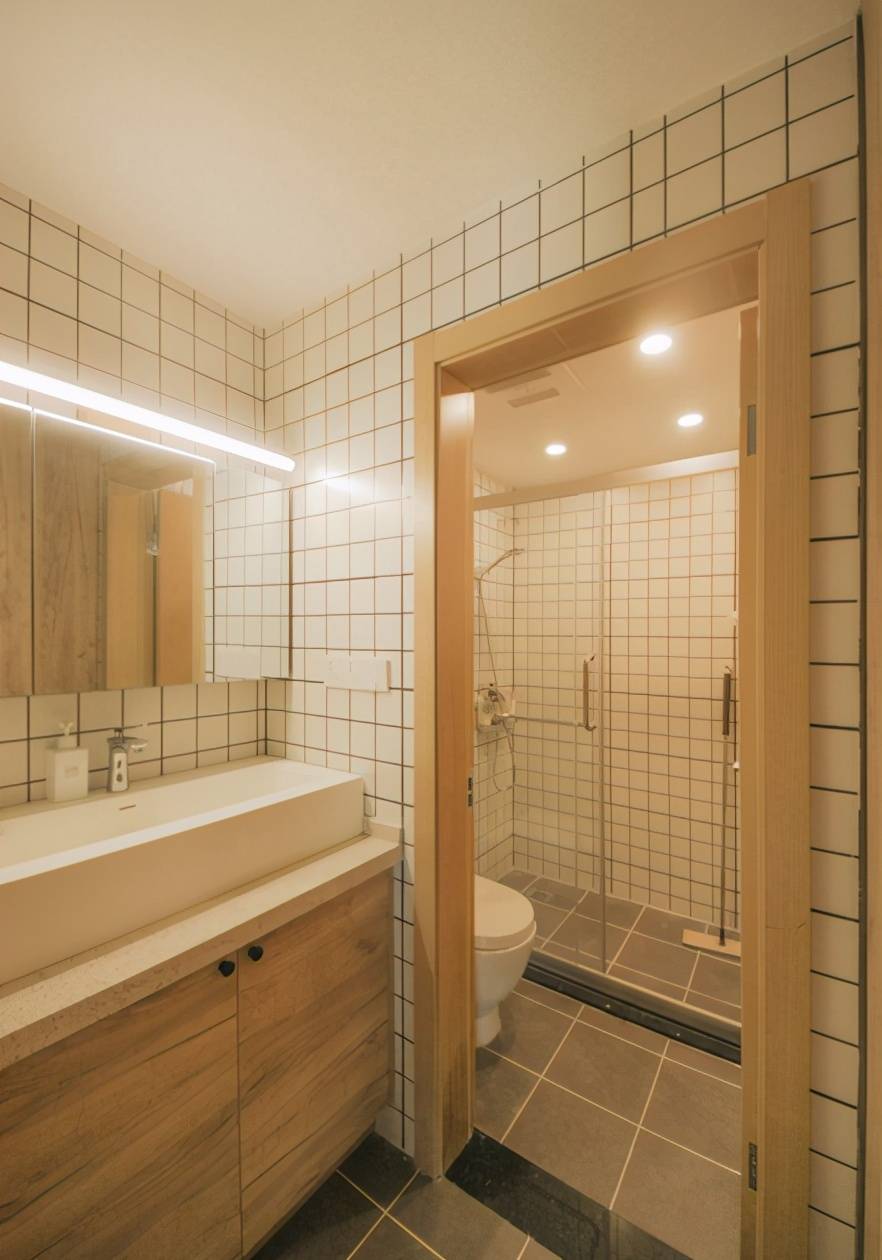 The new home of 67 square meters of logs, the small apartment is ...