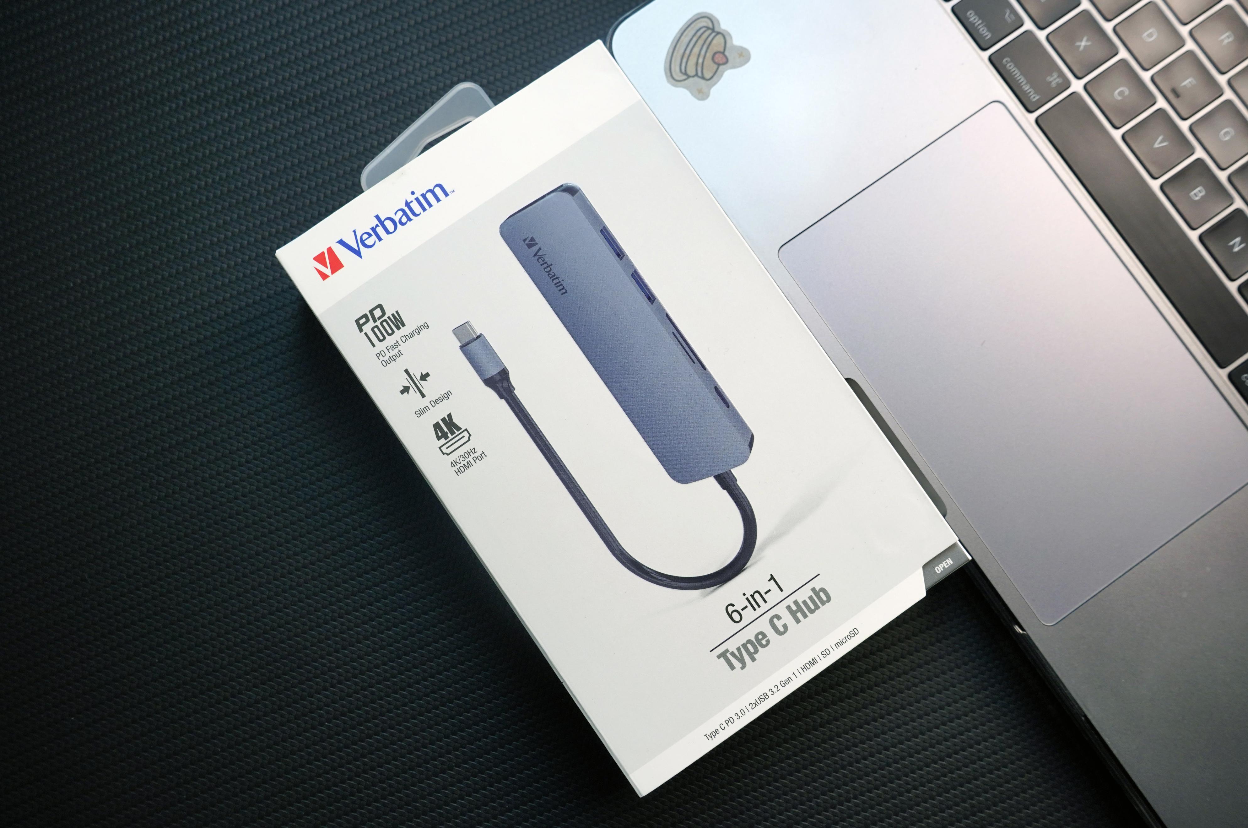 The first choice for cost-effective Type-C docking station—Verbatim 6 ...