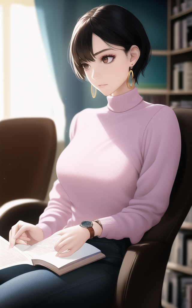 A group of masterpieces of intellectual fan character style by PIXIV ...