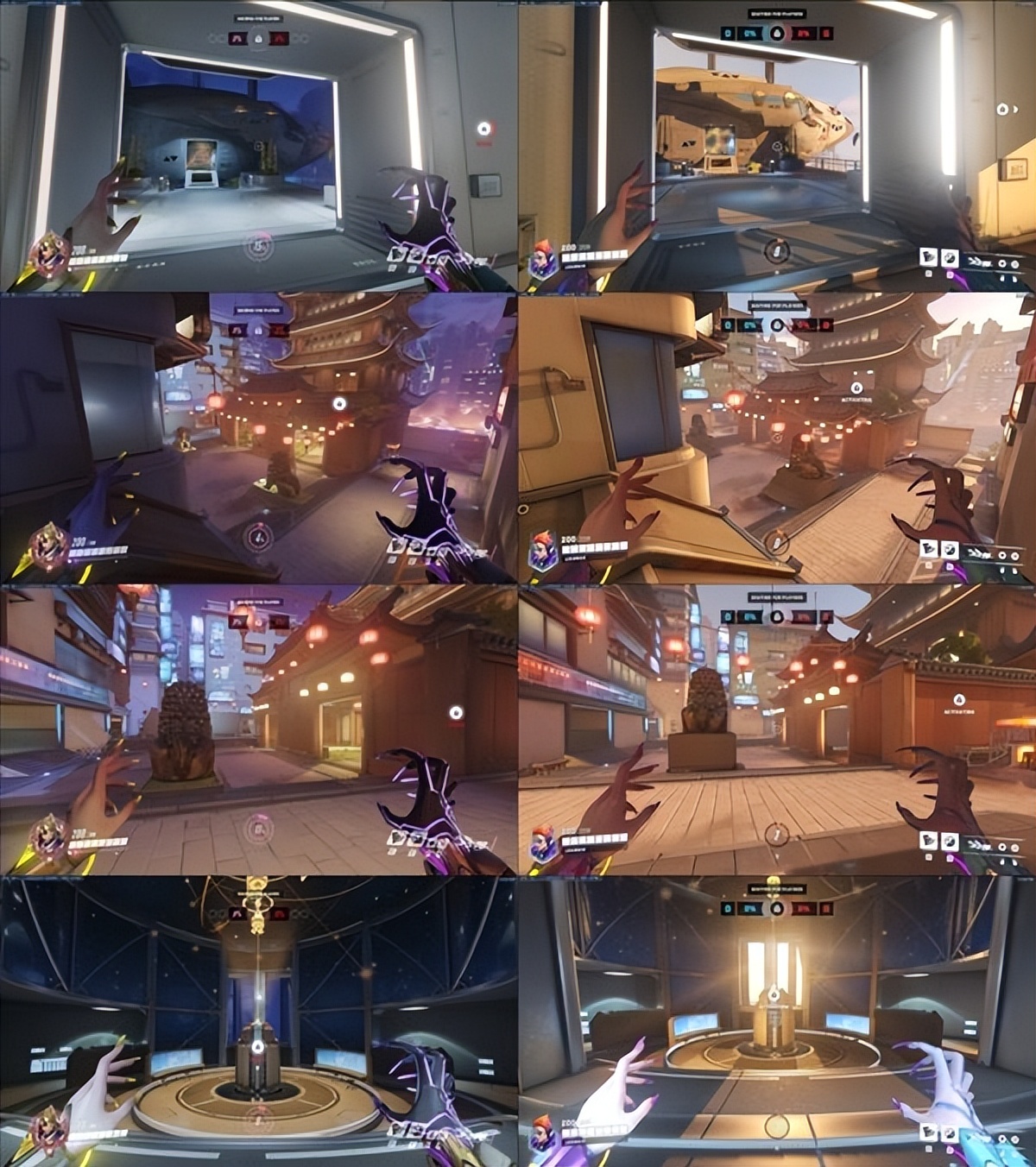 Overwatch and OW2 map comparison screenshots are more detailed - iNEWS