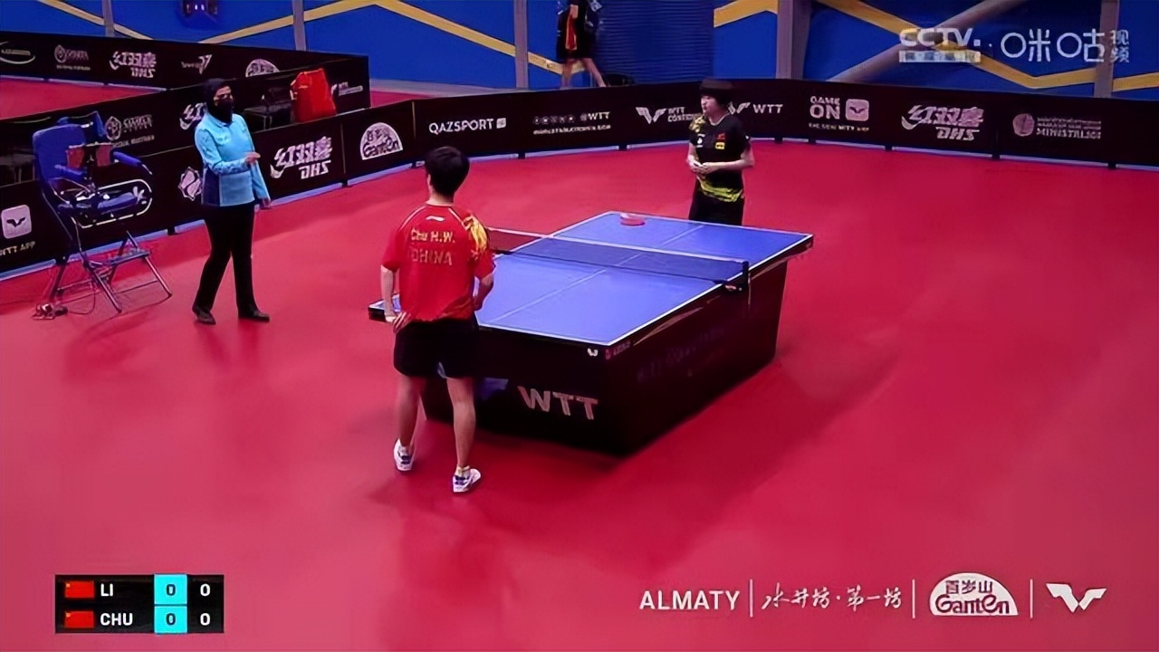 Li Yuqi fought against Chu Hanwen, and she was more able to adapt to ...