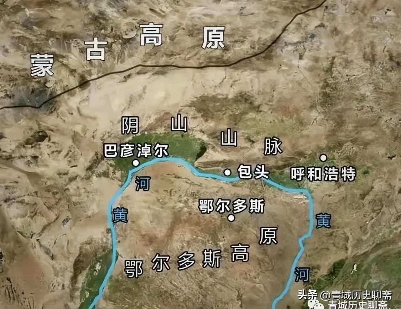 Where are the "Yin Mountains" that appear frequently in the historical ...