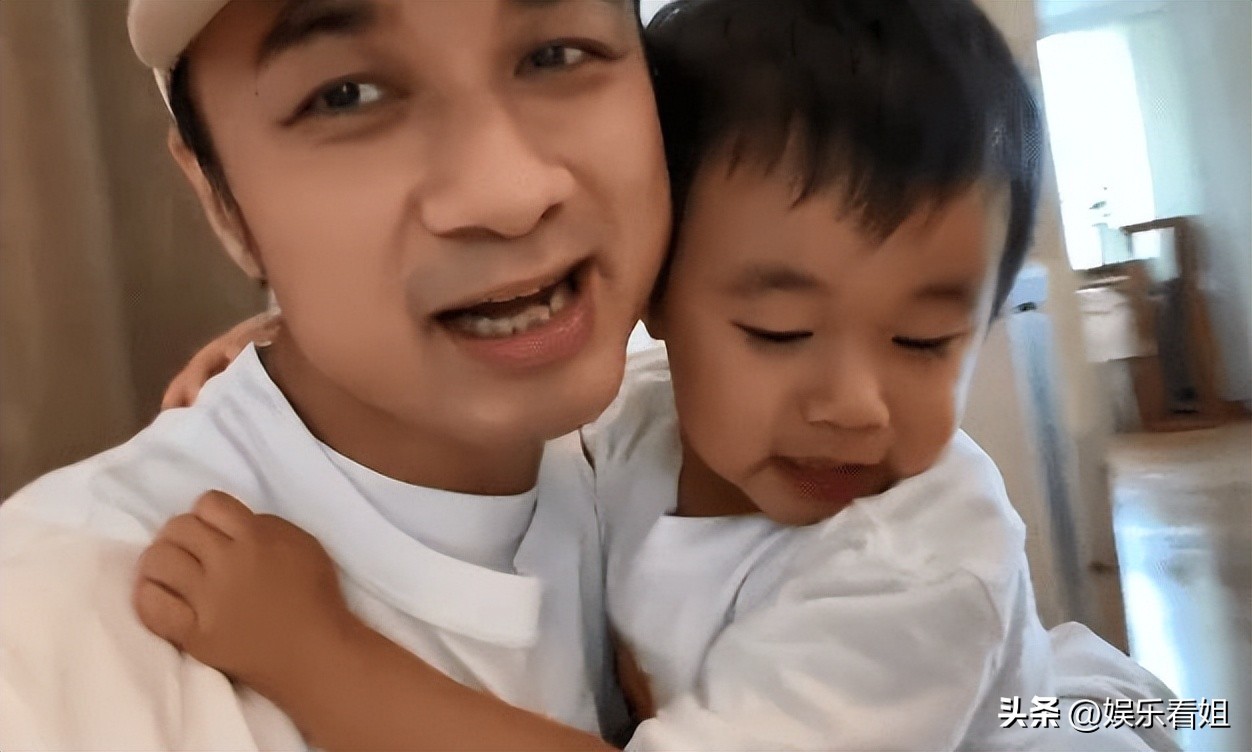 50-year-old Gu Juji celebrates his baby's birthday, and his 3-year-old ...