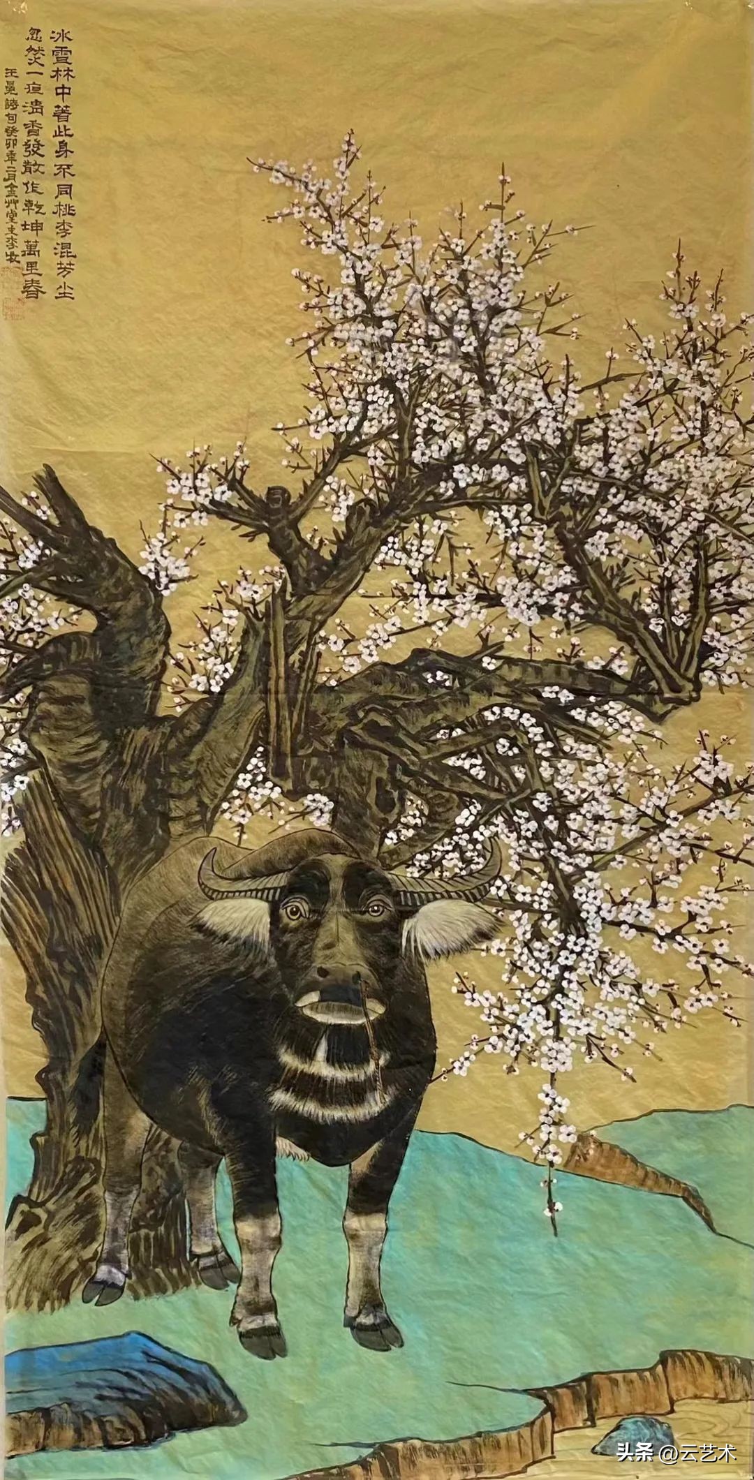 Appreciation of some works of the famous contemporary painter Li Mu one ...