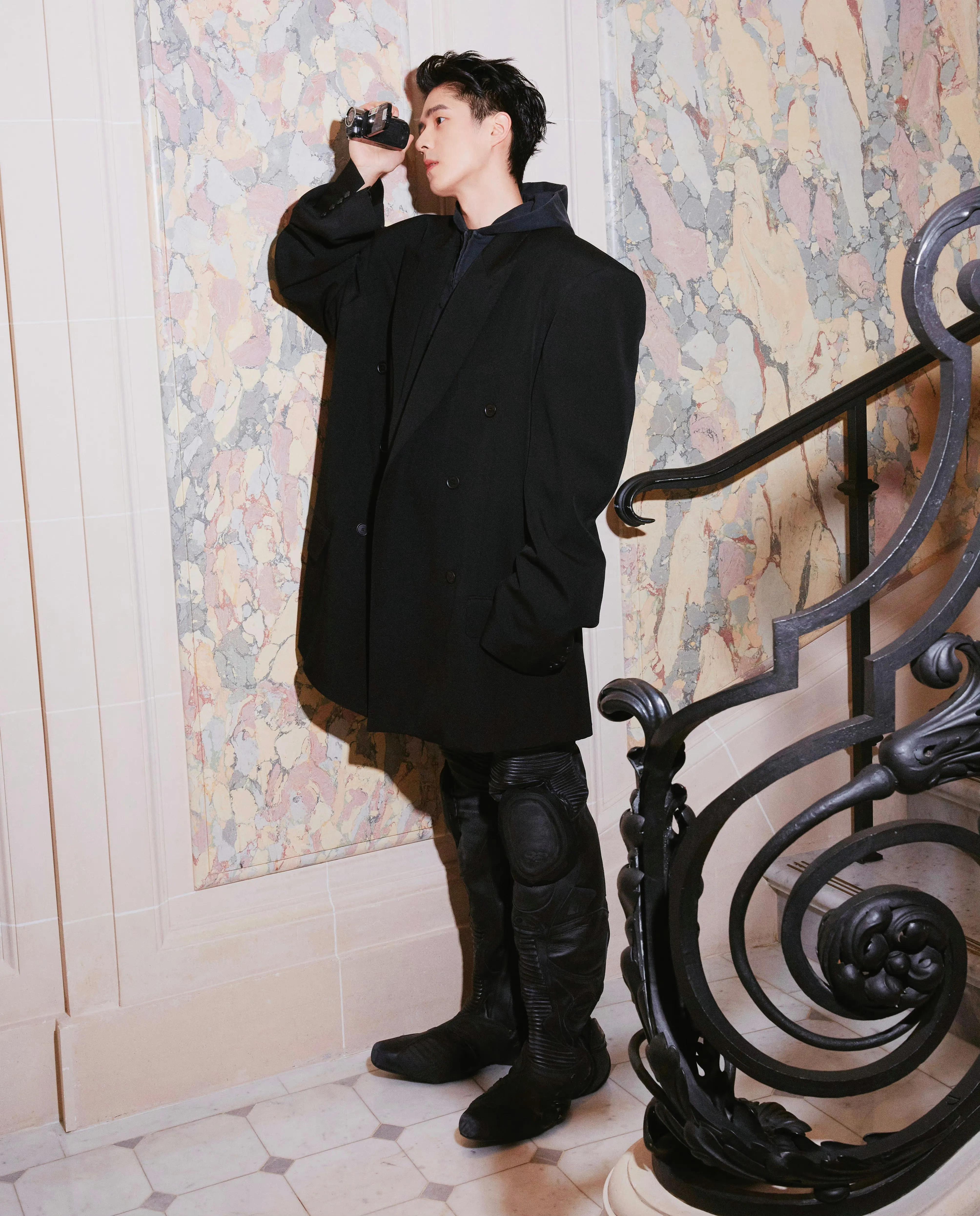 Liu Haoran is so handsome with his forehead exposed, Liu Haoran's ...