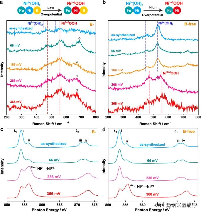 Nature Com: Facilitated Ni oxidation state transition of monolayer NiFeB hydroxide nanosheets to ...