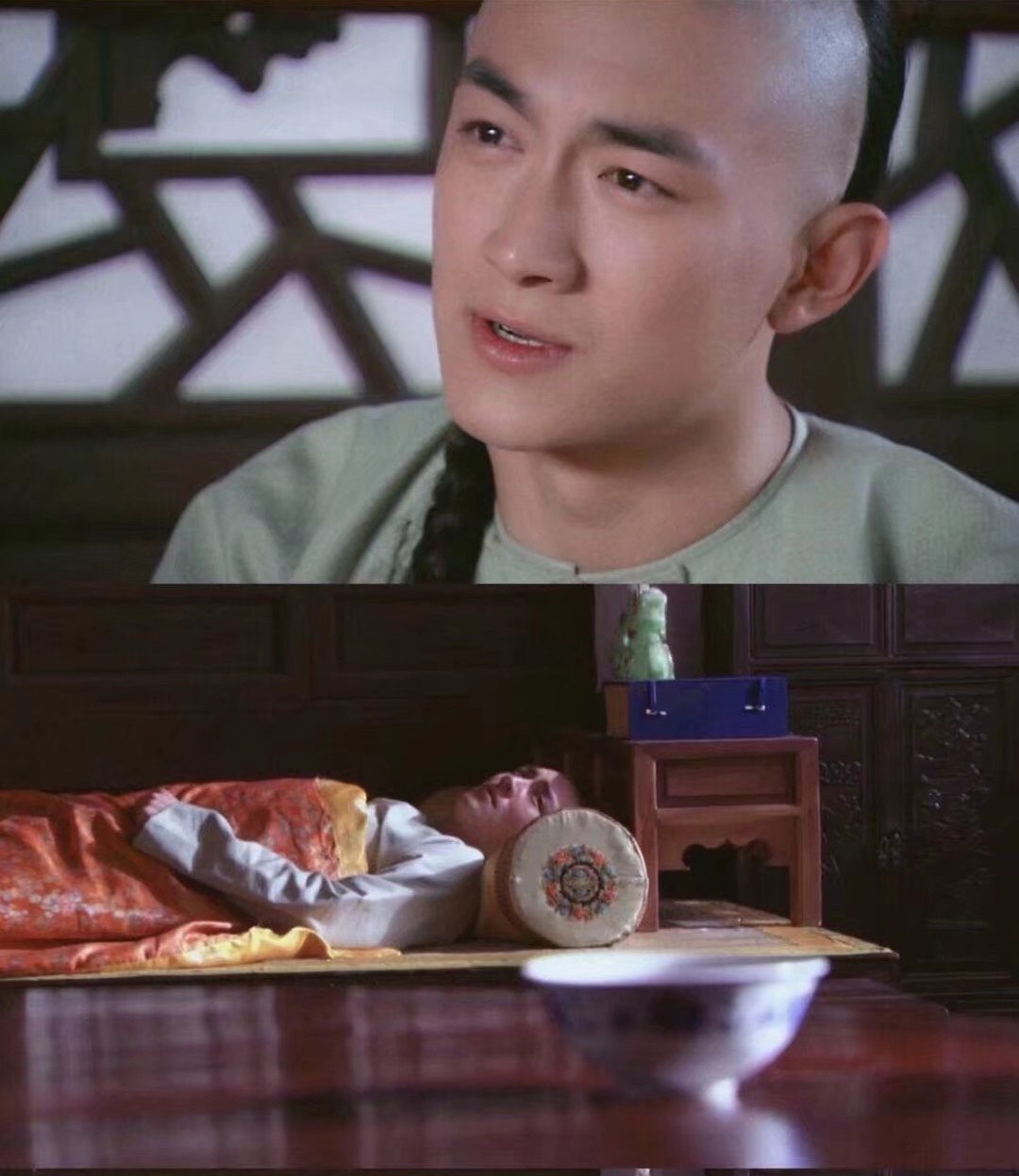 God! Isn't Lin Gengxin old after so many years! The face in the picture ...