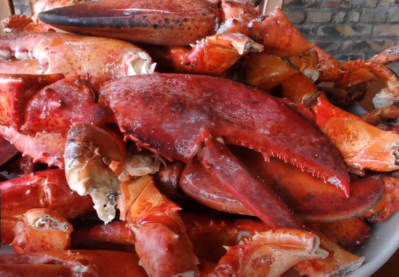 Buy 12 catties of lobster claws for 780, pour 50 catties of coarse salt ...
