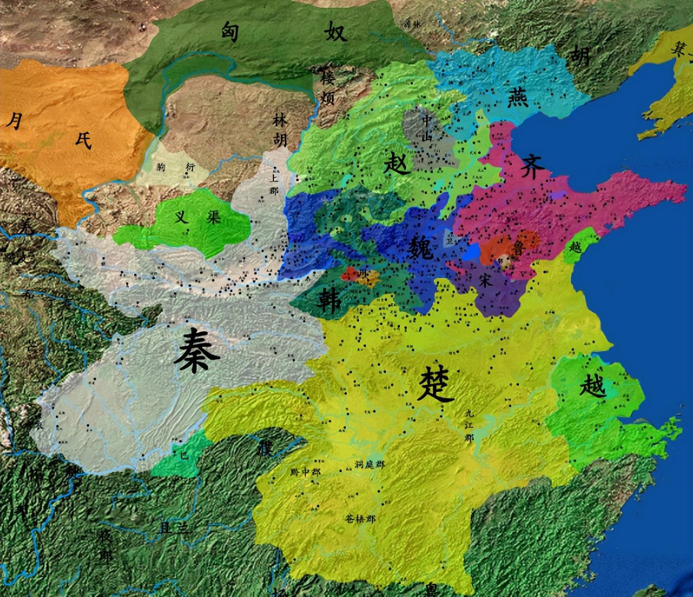 Zhao's 400,000 army was defeated by Qin and almost all of them were ...