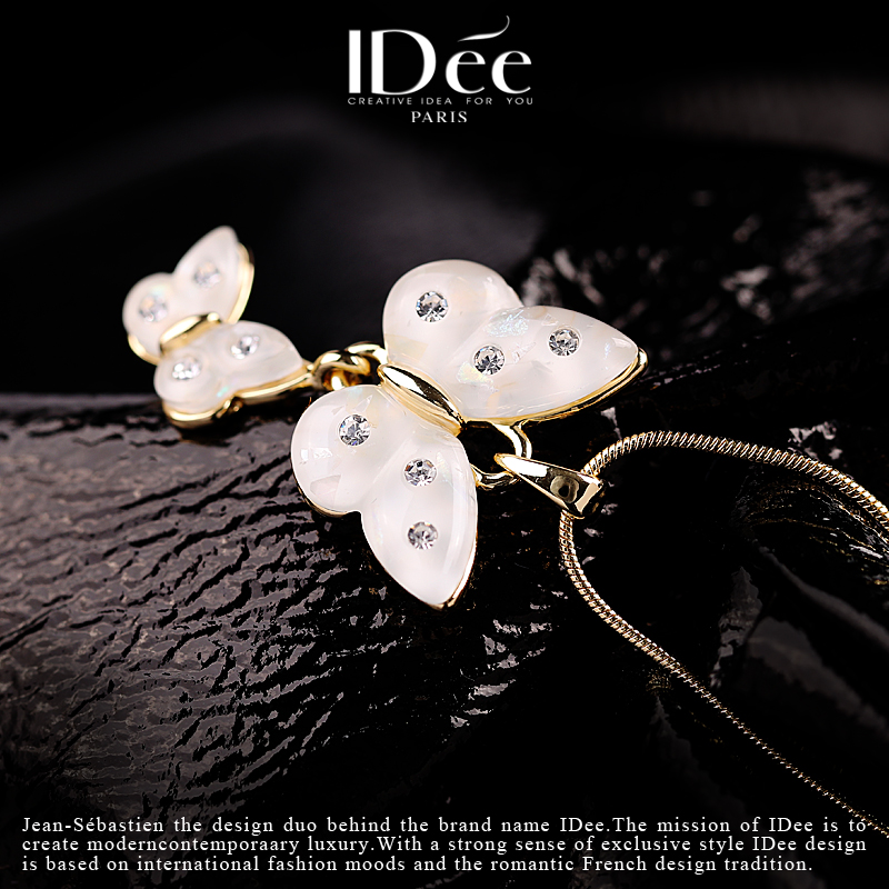 Every girl is a butterfly. French IDee mother-of-pearl butterfly ...