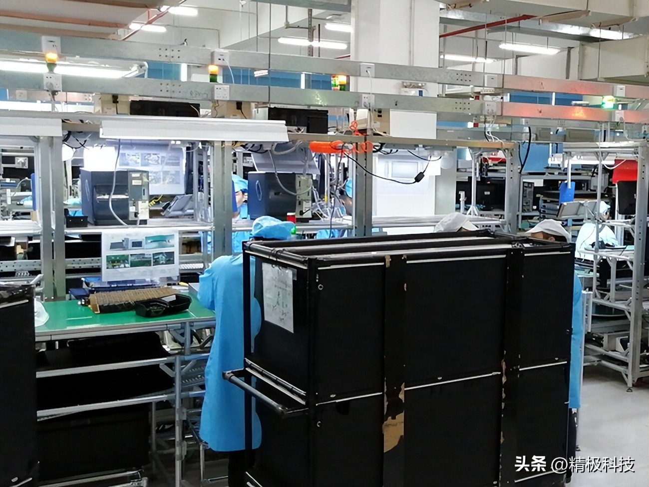 What are the main accessories of the intelligent automated production ...