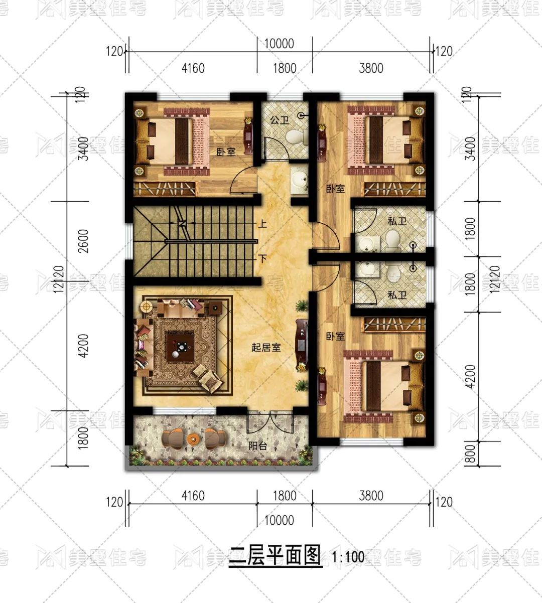 A modern villa with an area of 119 square meters!young love - iNEWS