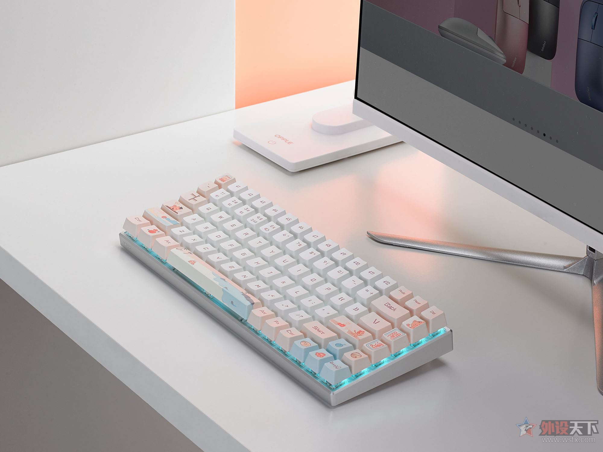 Linear fast silver axis, Rapoo MT510PRO multi-mode backlit mechanical ...