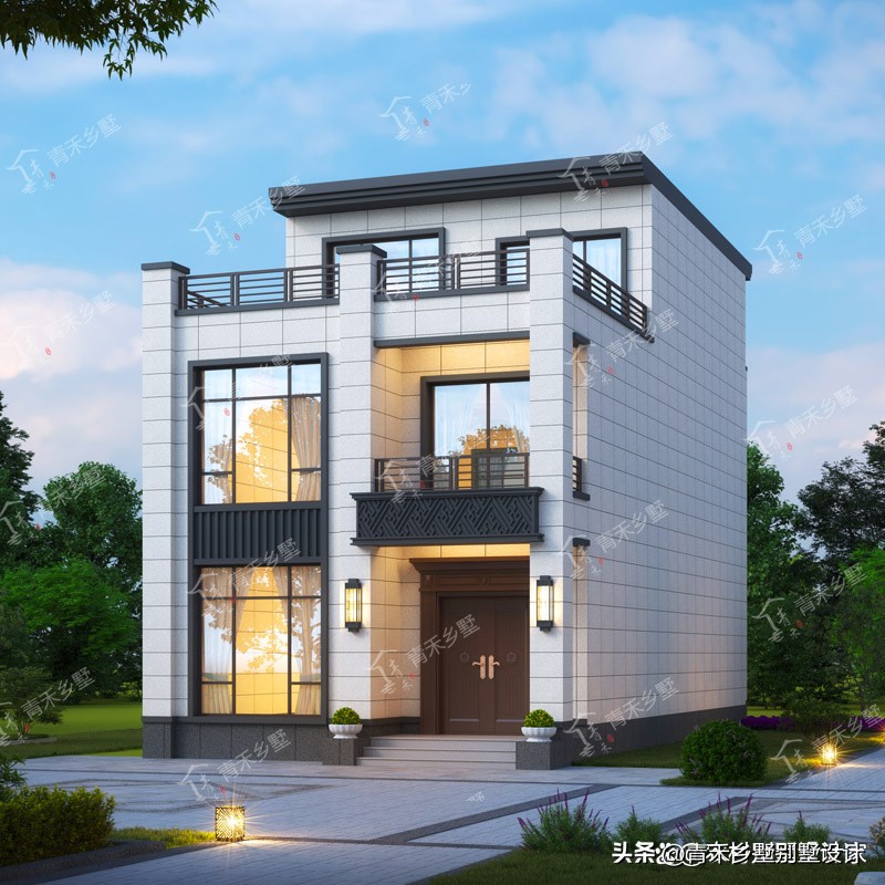 If you want to build a house in the countryside, there are neighbors on ...