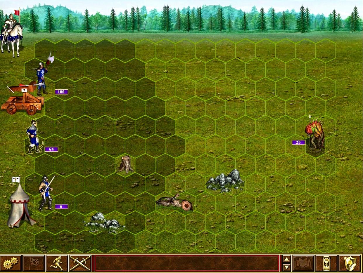 The magic of opening up wasteland in "Heroes of Invincible 3 ...