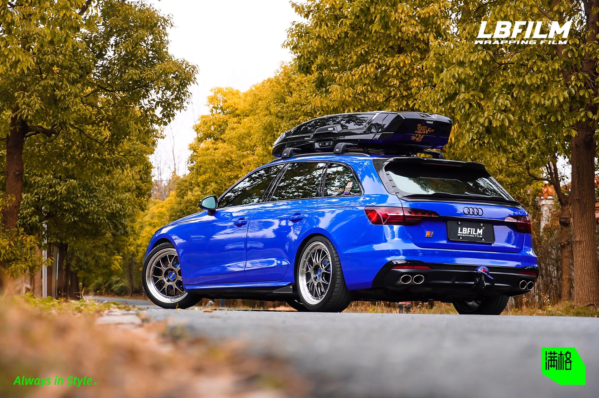 LB color change film original paint Nogaro blue, a sporty blue color ...