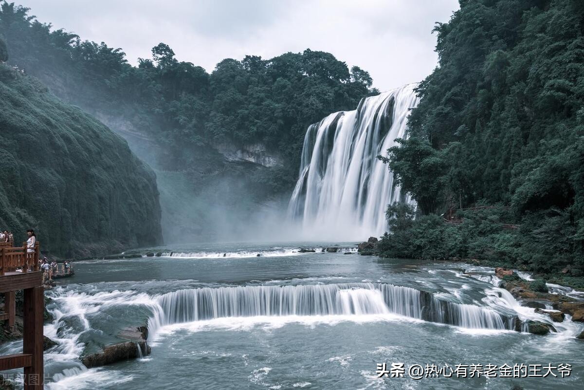 There is a super long waterfall in Huashan! Netizen: I saw "The Milky ...