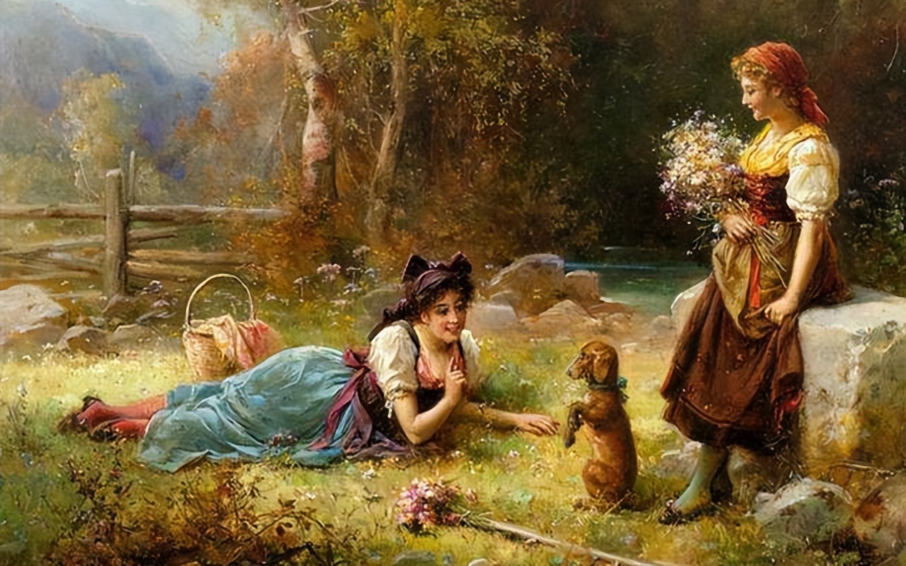 How does Boucher present the true emotions of the characters to the ...