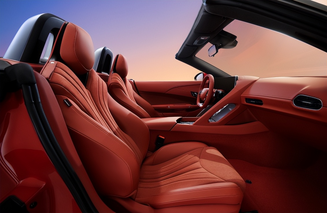 China's first open-top electric running MG Cyberster interior revealed ...