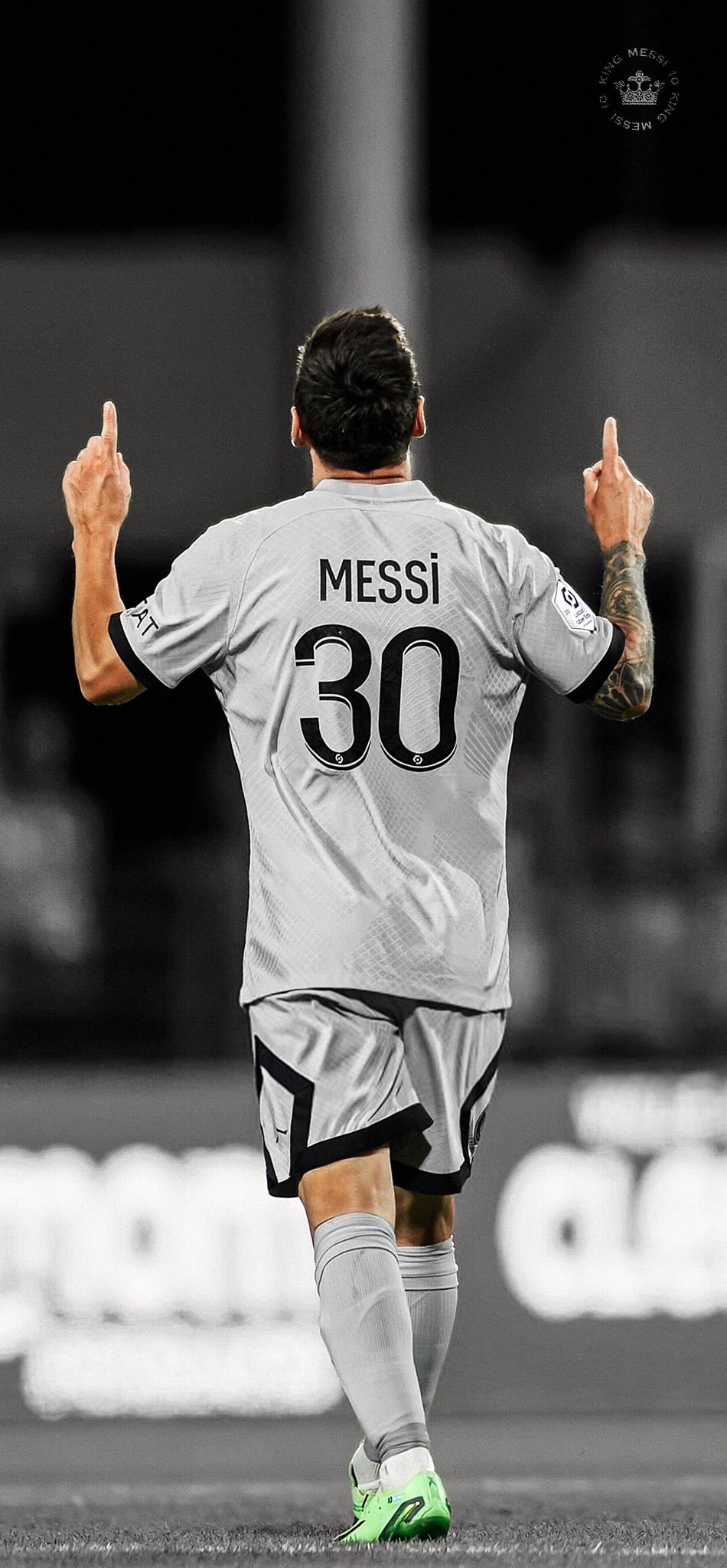 The most valuable player of the past five years is Messi!Saka: He is ...