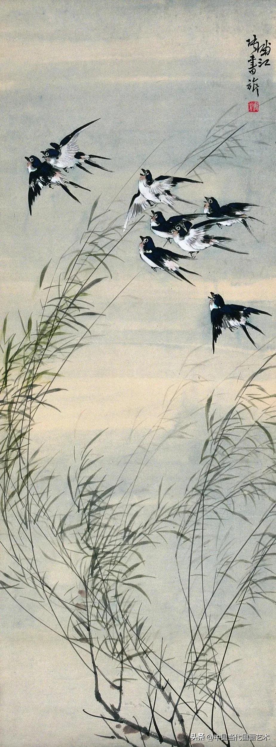 Appreciation of Zhang Shuqi's flower and bird paintings - iNEWS