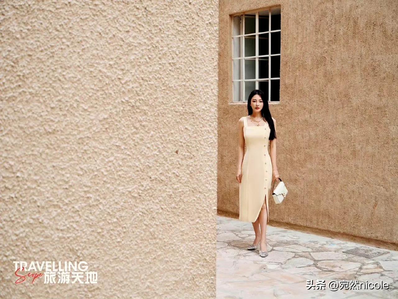 Zhang Yuqi's desert red dress is so beautiful and domineering! - iNEWS